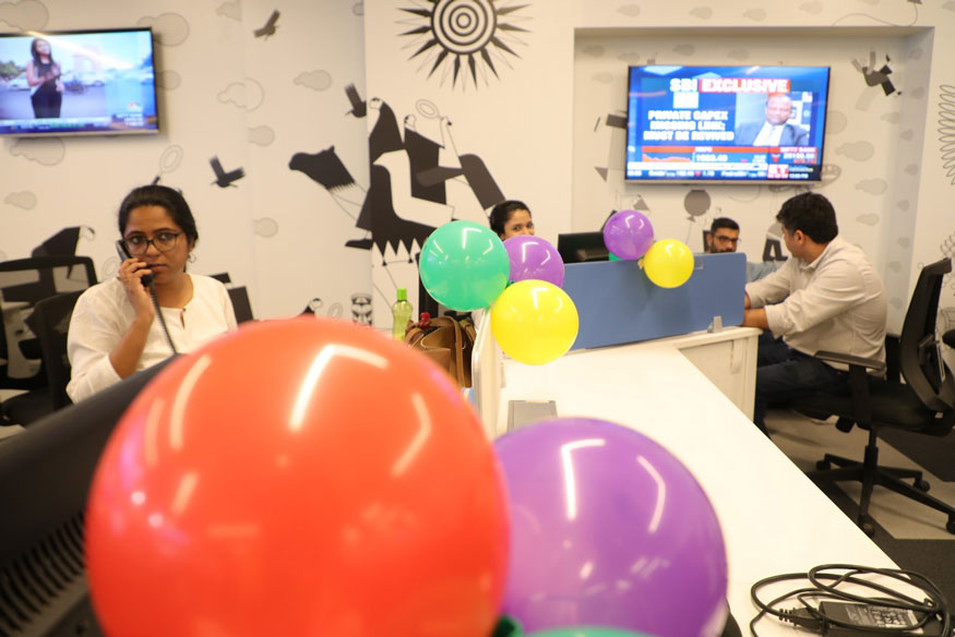 A Look at Network18's New Office in Mumbai's Lower Parel