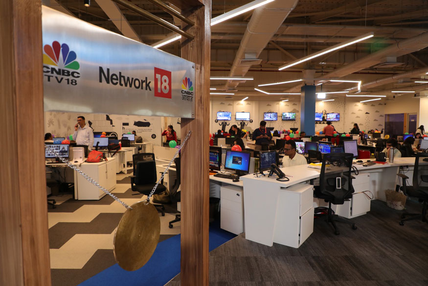 A Look at Network18's New Office in Mumbai's Lower Parel - News18