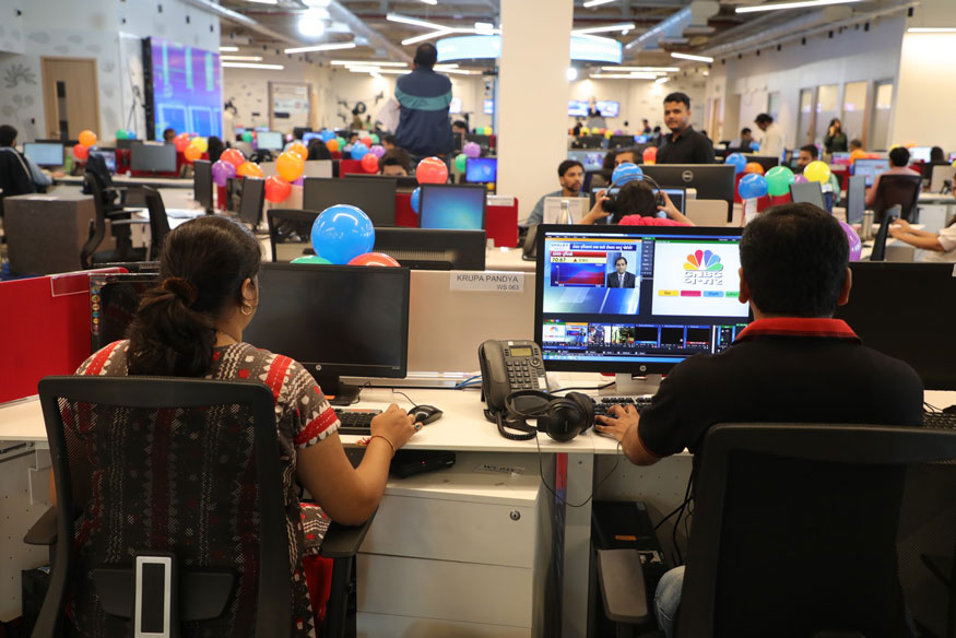 A Look at Network18's New Office in Mumbai's Lower Parel - News18