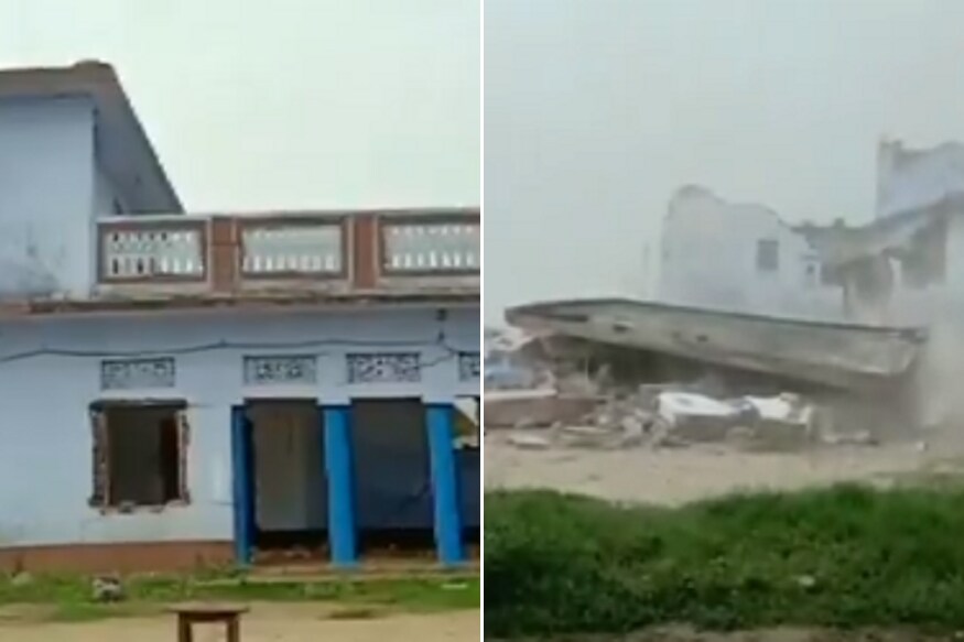 From Blue to Blown: Unable to Endure the Storm, How a House in UP's ...