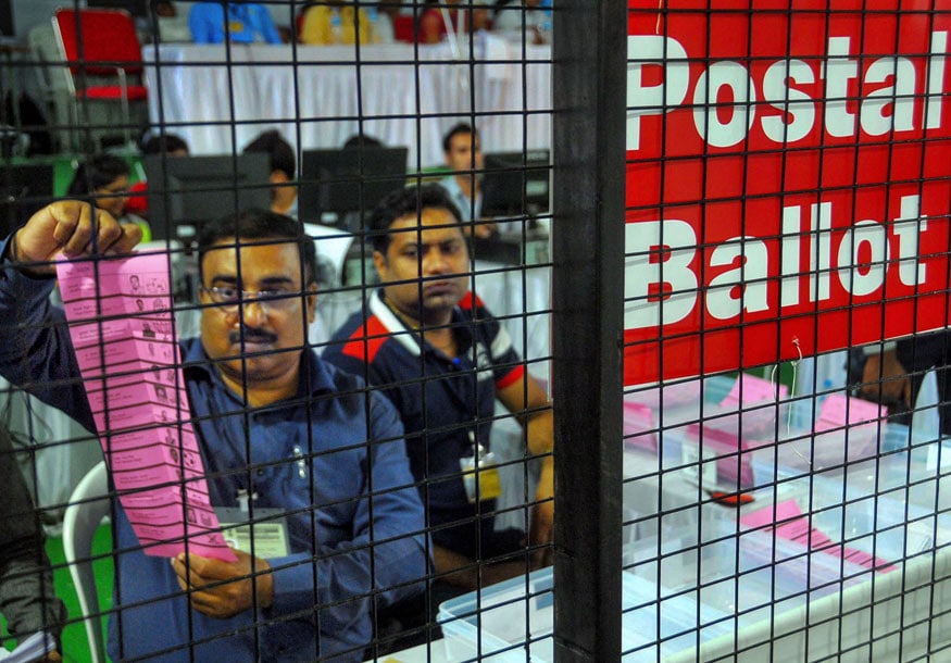 Assembly Elections 2019: Inside Photos of Vote Counting Centres - News18