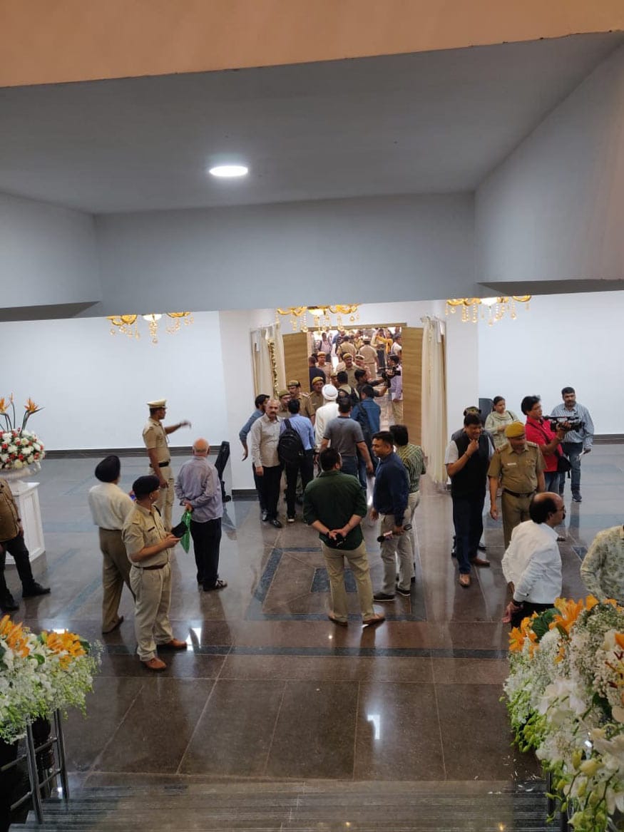 A Sneak Peek Into The Newly Built Delhi Police Headquarters - News18