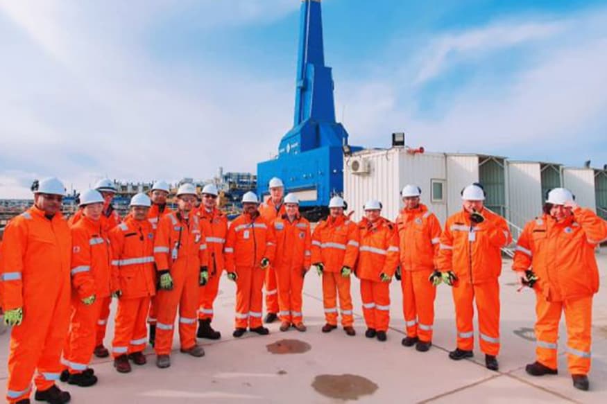 Dharmendra Pradhan Visits Sakhalin Oil Field in Russia - News18