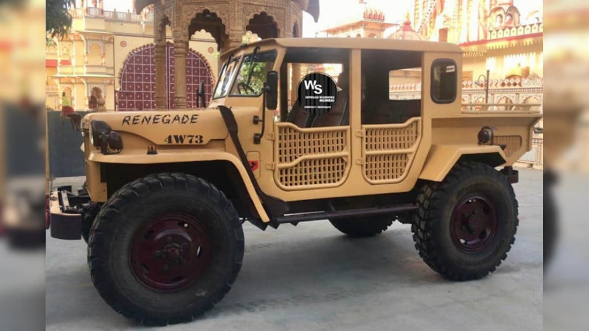 Forgotten 20 Years Old Nissan Jonga Modified to Serve the Indian Military