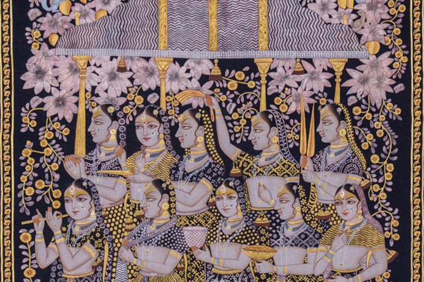 Miniature Artist Suvigya Sharma Exhibits Paintings at his art show ...