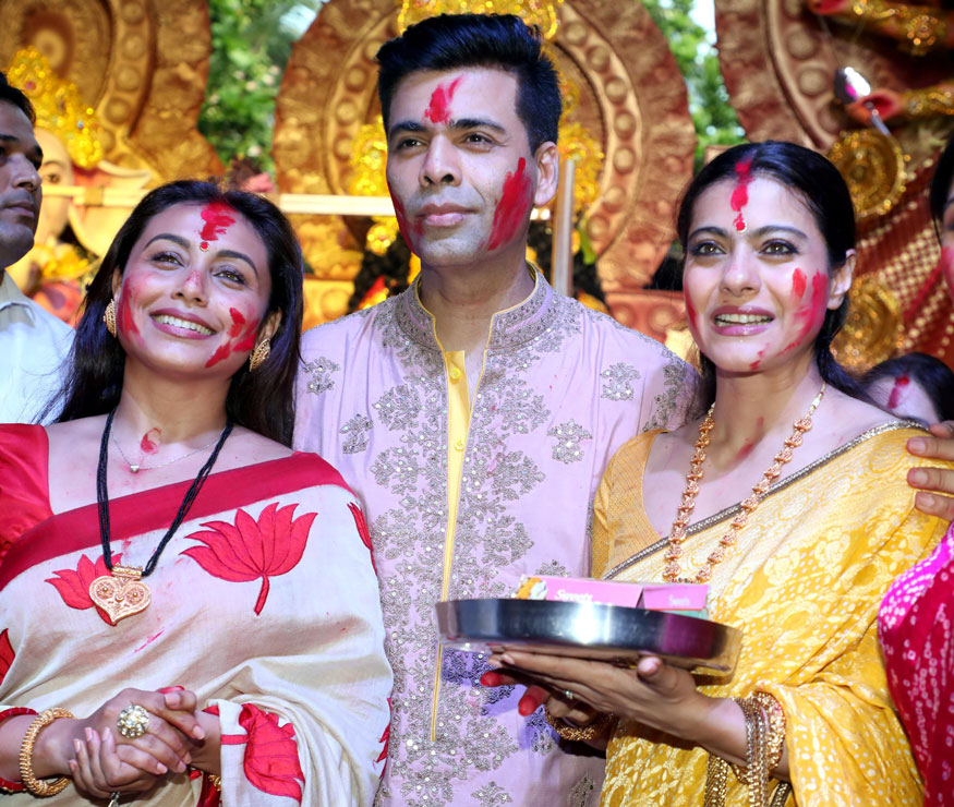 Durga Puja 2019: TMC MP Nusrat Jahan Celebrates Sindoor Khela - News18
