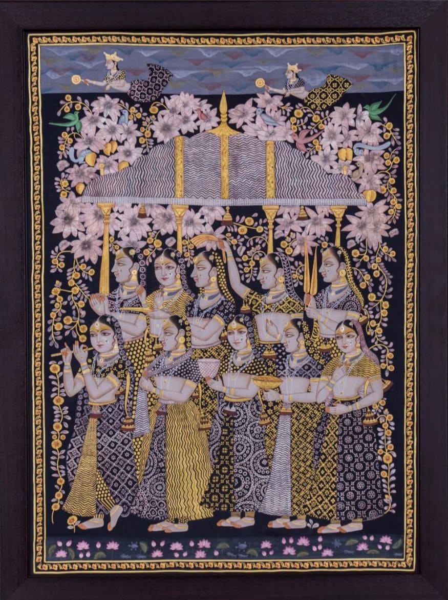 Miniature Artist Suvigya Sharma Exhibits Paintings at his art show ...