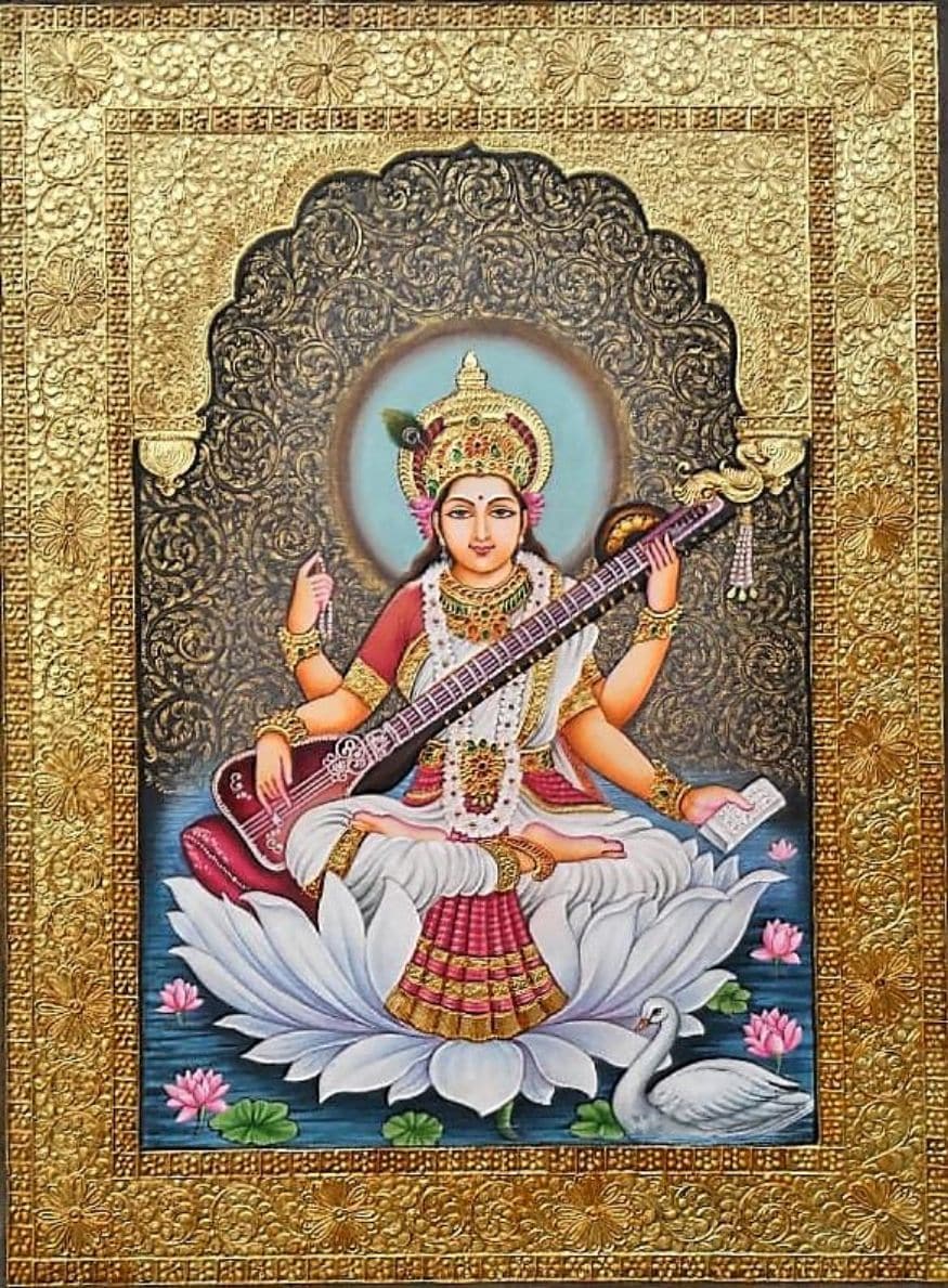 Miniature Artist Suvigya Sharma Exhibits Paintings at his art show ...