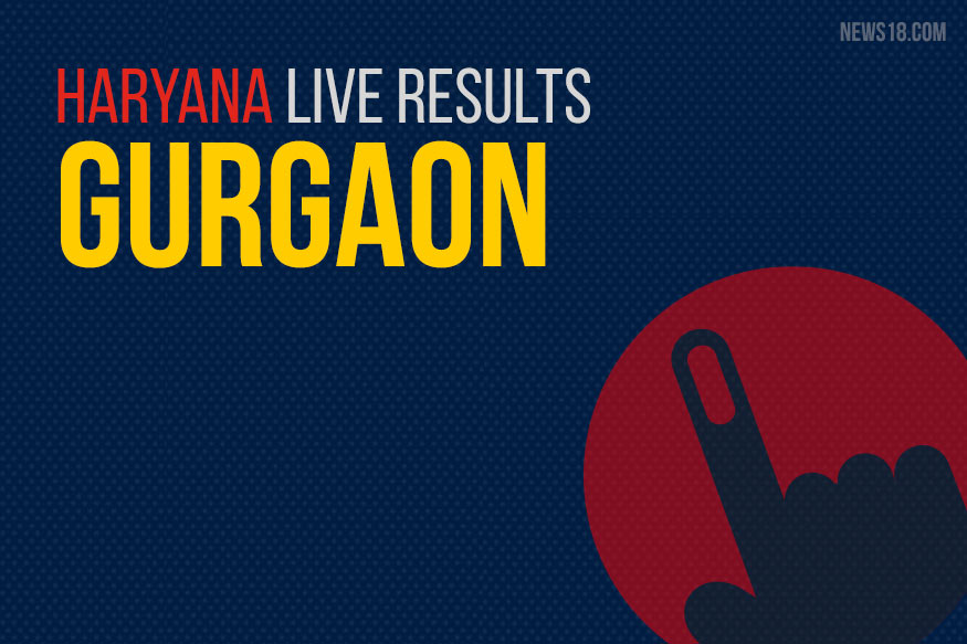 Gurgaon Election Results 2019 Live Updates (गुड़गांव, Gurugram): Sudhir ...