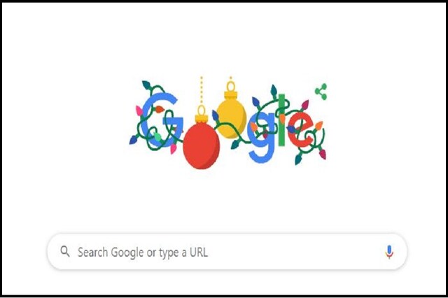 Google Celebrates Christmas Spirits with Shimmery Doodle, Wishes 'Happy ...