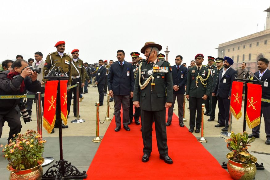 Bipin Rawat Takes Charge as India’s First CDS - See Pics - News18