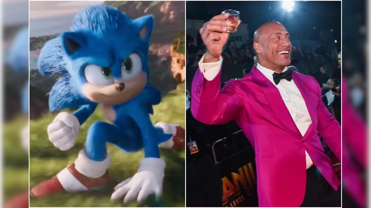 Dwayne Johnson Responds to 'Is The Rock President' Remark by Sonic The ...