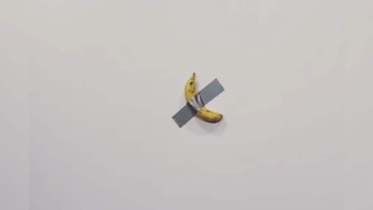 Internet Goes Bananas Over 'Duct-Taped Banana' Art Sold for Rs 85 Lakh in Miami - News18