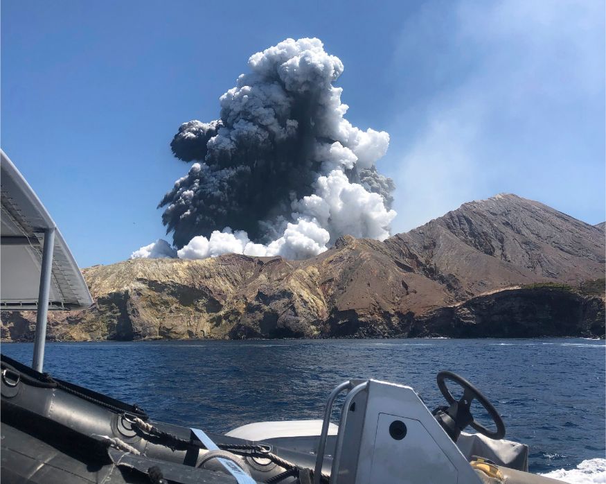 Volcanic Eruption at New Zealand's White Island - In Pictures - News18