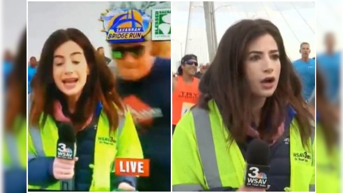 US Runner Who Slapped Reporter's Bum on Live TV Identified as 'Youth ...