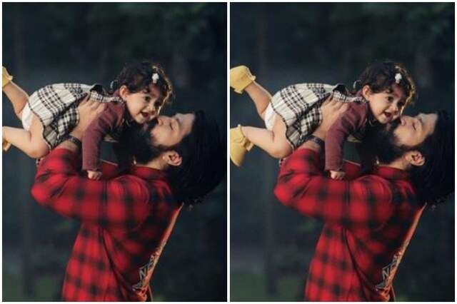 KGF Actor Yash Shares Adorable Pics of Daughter Arya on Her First ...
