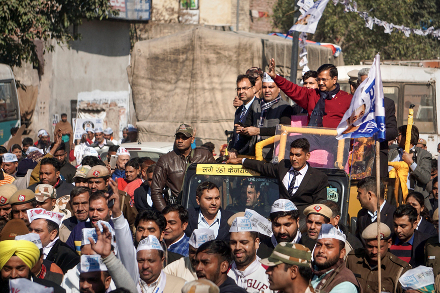 Delhi Assembly Polls 2020: Photos From High Voltage Election Campaigns ...
