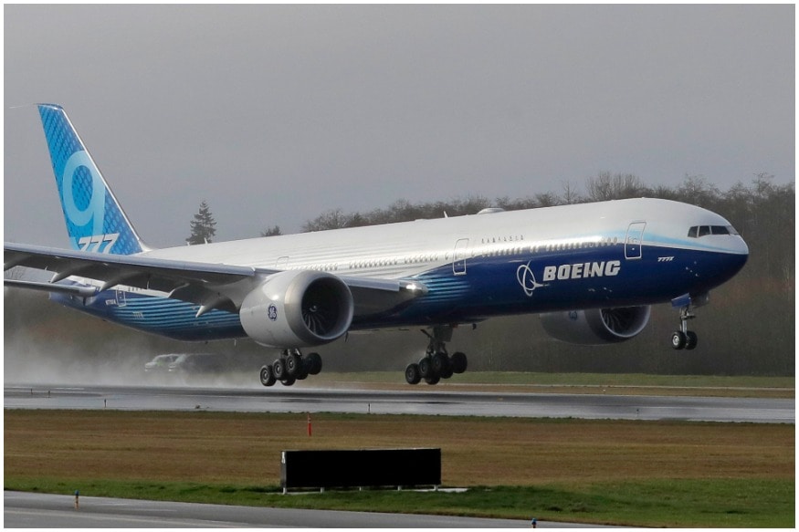World's Largest Twin-Engine Jet Boeing 777X's First Flight - News18