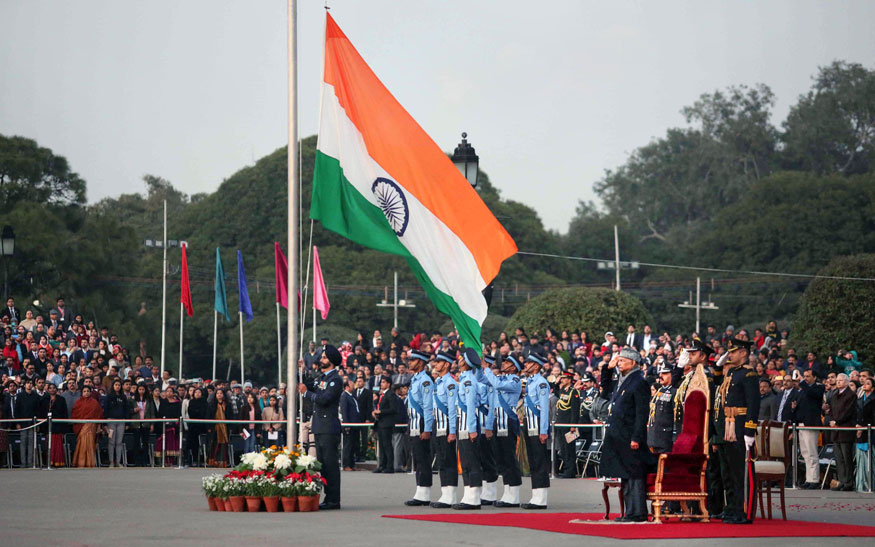 R-Day Festivities Conculde at Rajpath With a Spectacular Show - News18