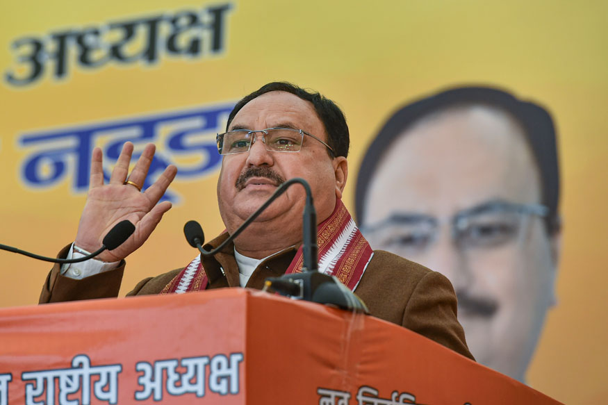 PICS: PM Modi Felicitates Newly-elected BJP President JP Nadda ...