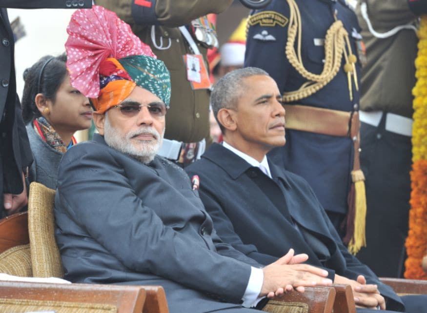 Colourful Pagdis Worn by Prime Minister Narendra Modi - News18