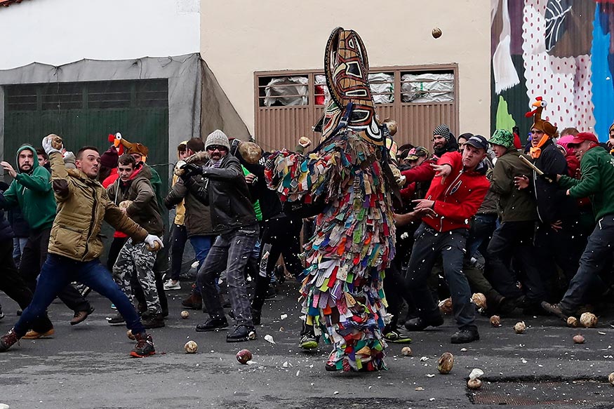 Sneak Peek Into Spain’s Bizarre Festivals - In Pictures - News18