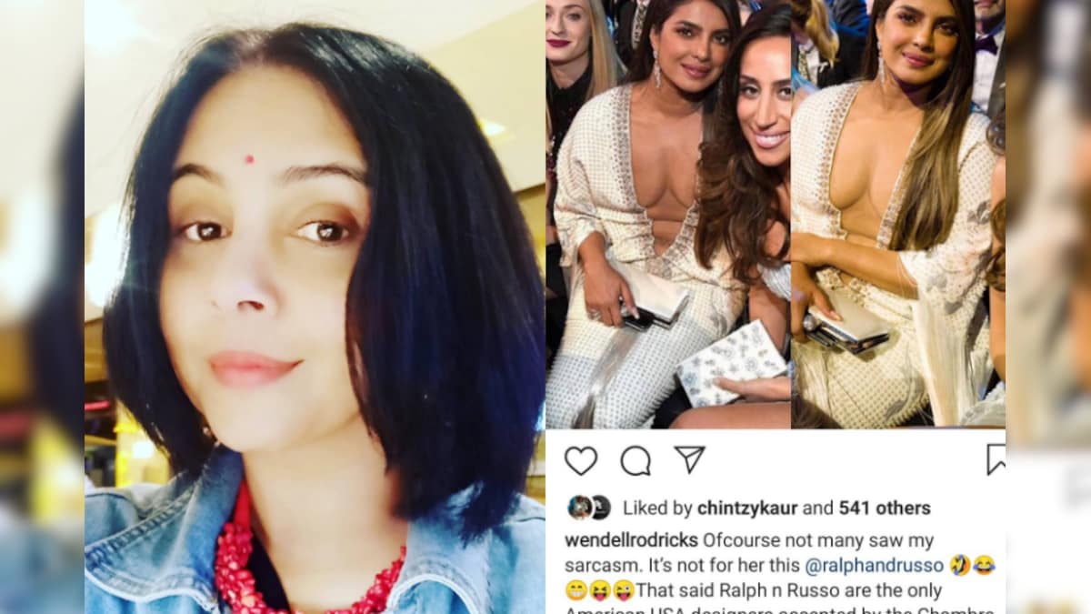Priyanka Chopra Gets Trolled for Grammy Dress, Suchitra Krishnamoorthi ...