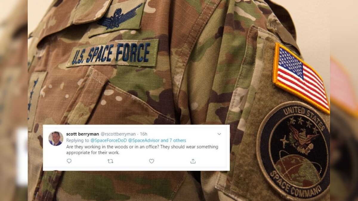 Internet Trolls US Space Force after They Unveiled Their 'Camouflage ...