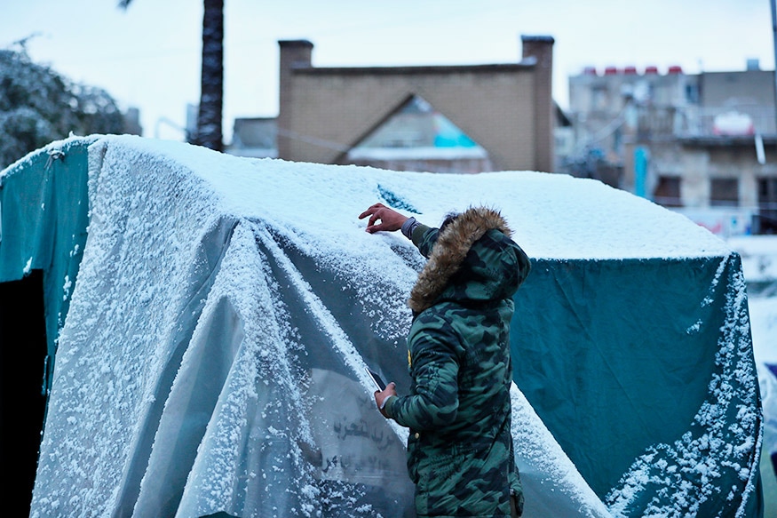 Baghdad Receives Snowfall For the Second Time in This Century; PICS ...