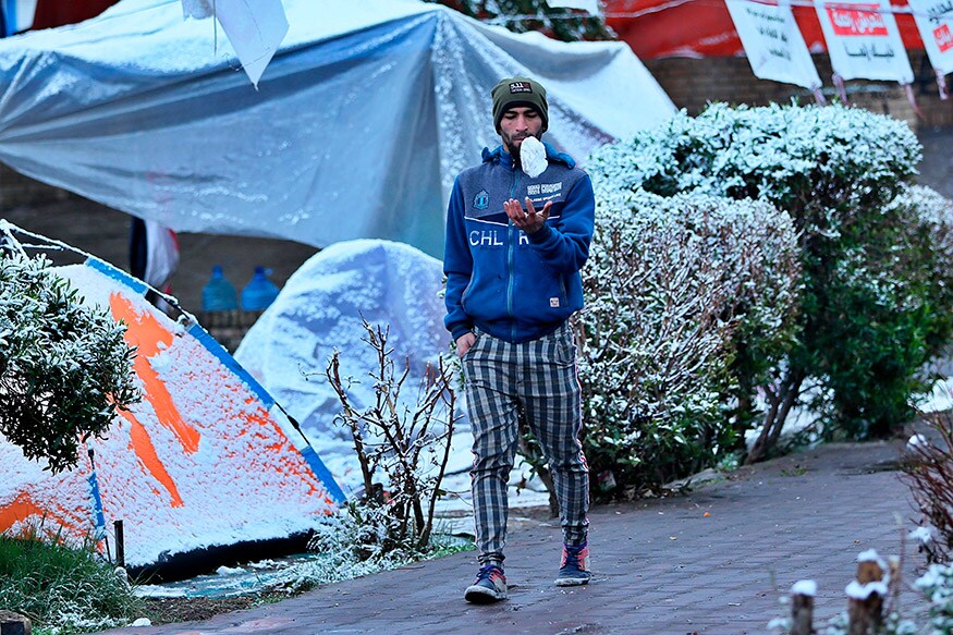 Baghdad Receives Snowfall For the Second Time in This Century; PICS ...