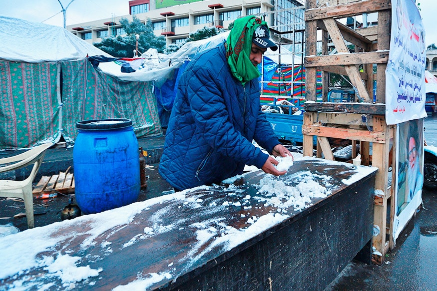 Baghdad Receives Snowfall For the Second Time in This Century; PICS ...