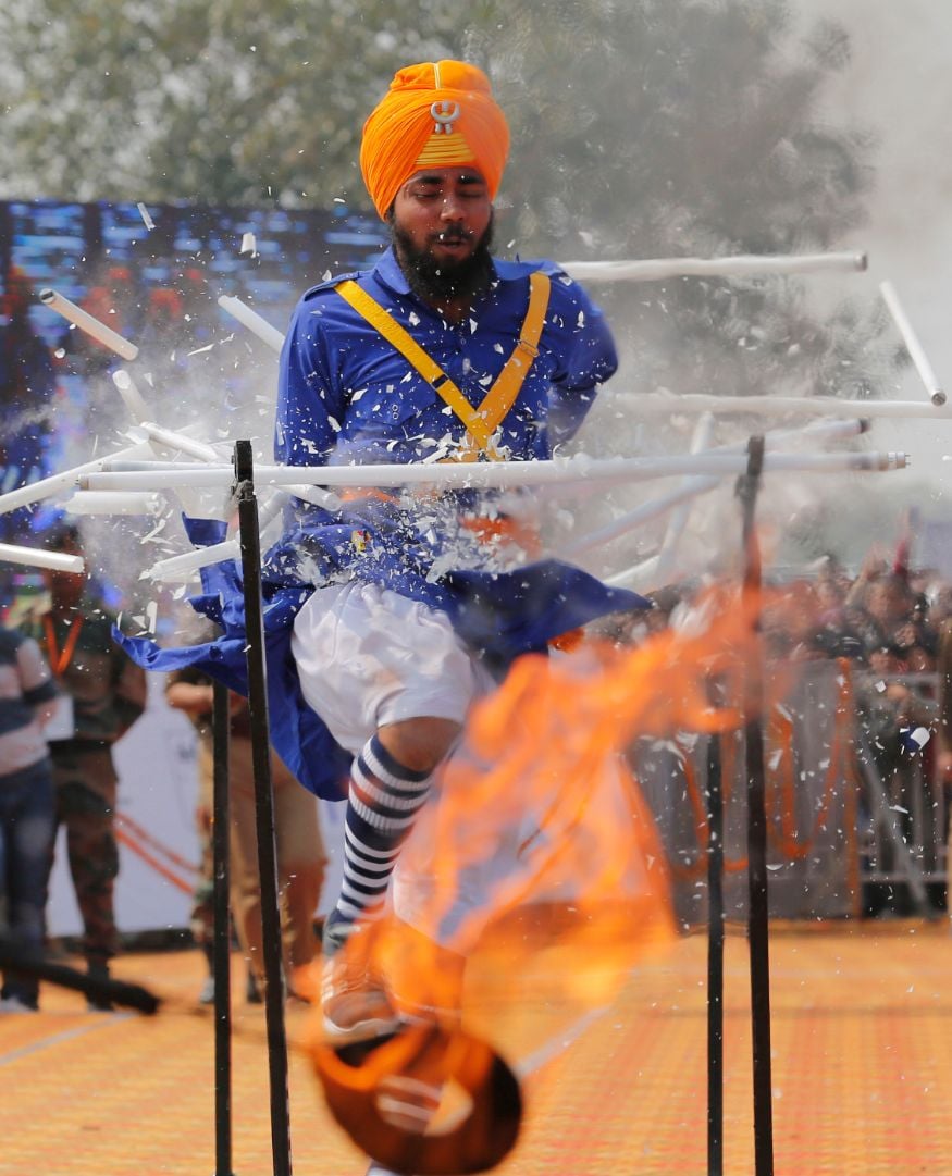 Defense Expo 2020: Army Soldiers Showcase Combat Skills - News18