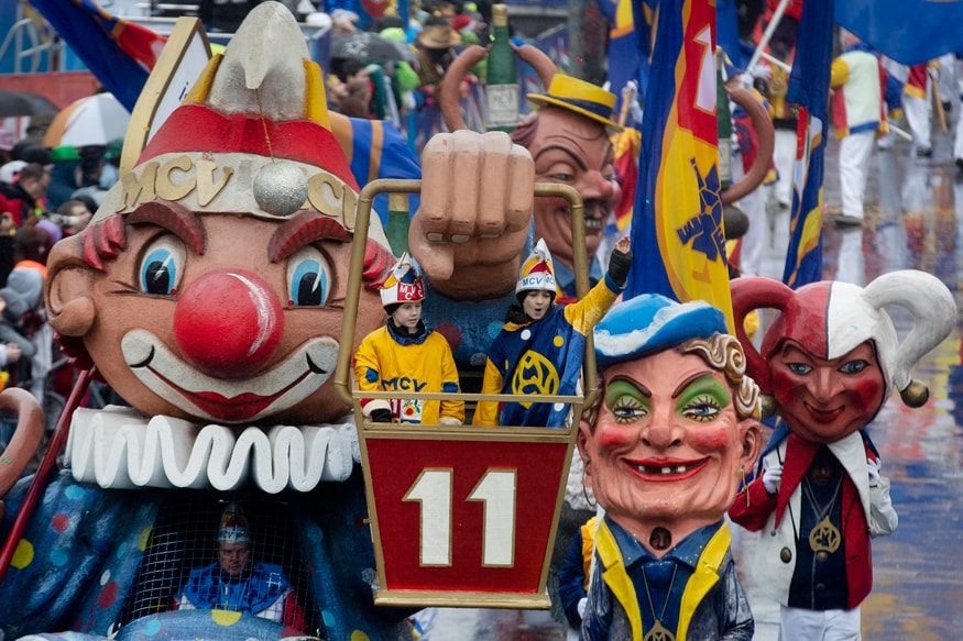 Germany Carnival 2020: Colourful Floats Mock World Leaders - News18