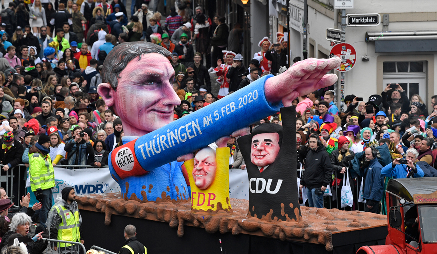Germany Carnival 2020: Colourful Floats Mock World Leaders - News18