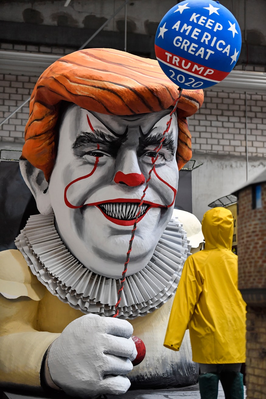 Germany Carnival 2020: Colourful Floats Mock World Leaders - News18