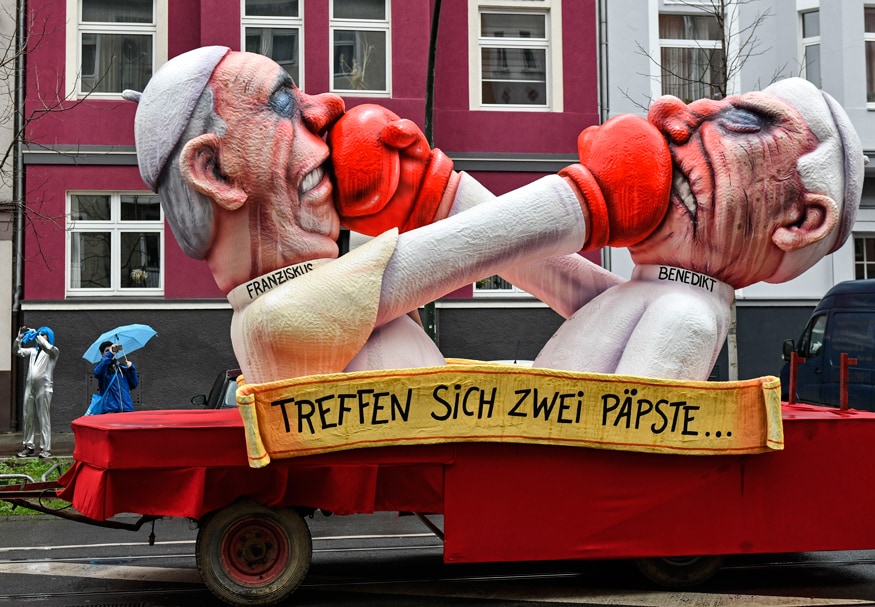 Germany Carnival 2020: Colourful Floats Mock World Leaders - News18