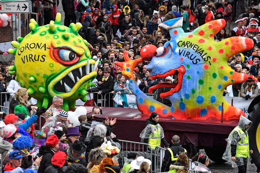 Germany Carnival 2020: Colourful Floats Mock World Leaders - News18