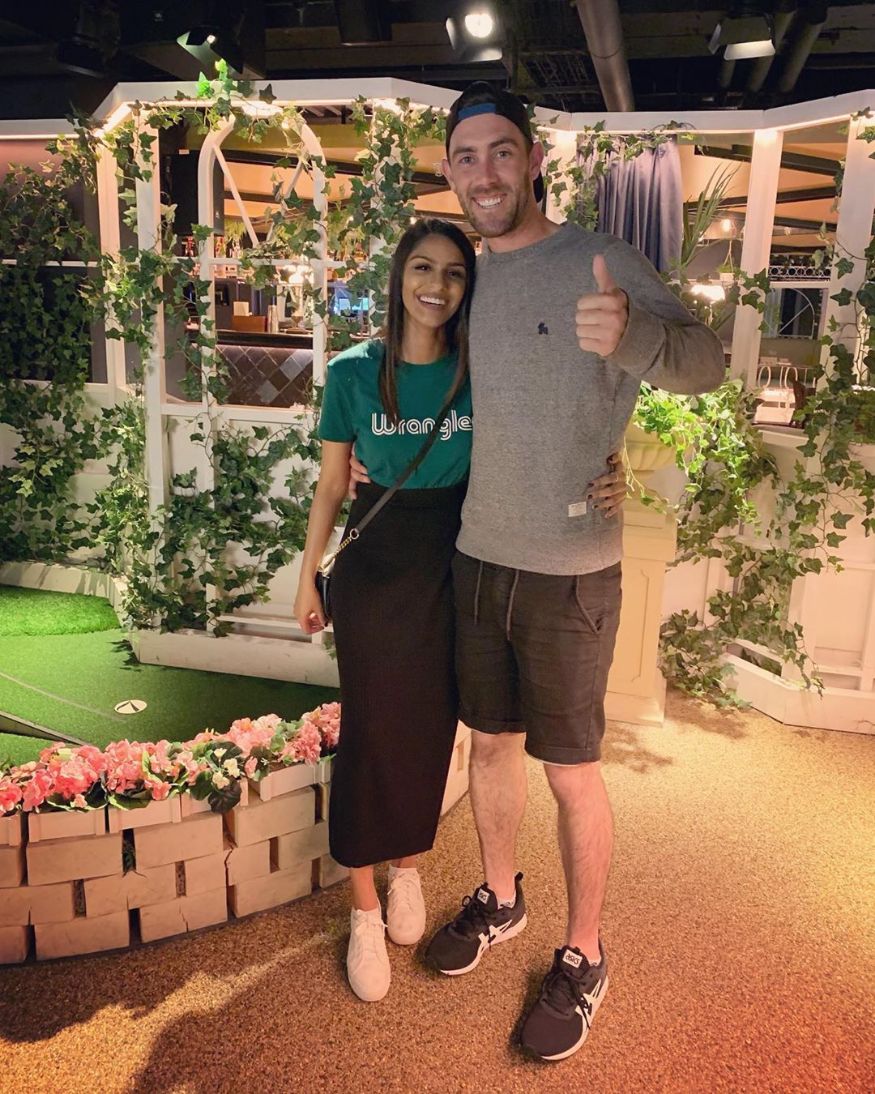 Glenn Maxwell Gets Engaged to Longtime Girlfriend Vini Raman - Photogallery