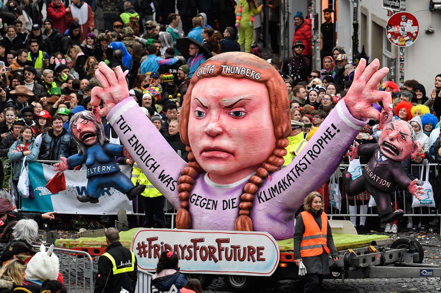 Germany Carnival 2020: Colourful Floats Mock World Leaders - News18