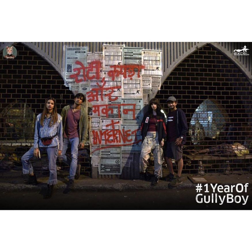 On #1YearOfGullyBoy, Makers Release Unseen Stills That You Cannot Miss