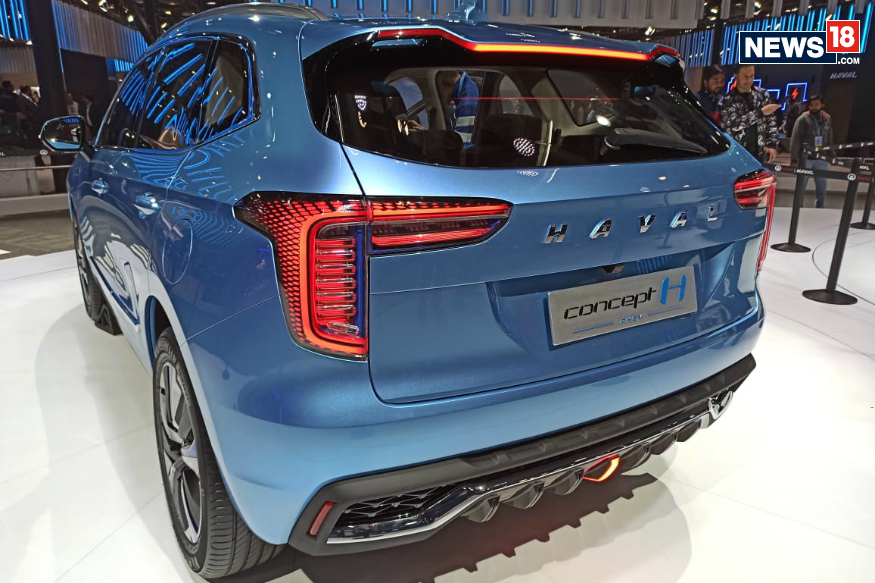 Auto Expo 2020: Haval Concept H Premium SUV Detailed Image Gallery - News18