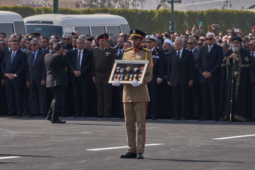 Hosni Mubarak Funeral: Egypt Holds Military Full-Honours For Former ...