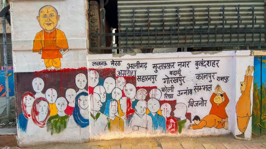 Politics & Graffitis: A Tour of Jamia's Eye-Catching Street-Art