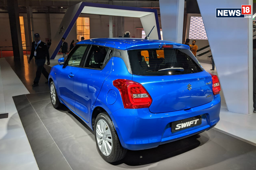 Auto Expo 2020: Maruti Suzuki Swift Hybrid Hatchback Detailed Image ...