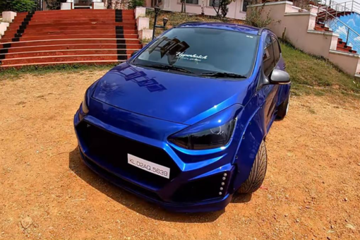 This Mean-Looking Hatchback Is Actually a Modified Hyundai Grand i10 ...