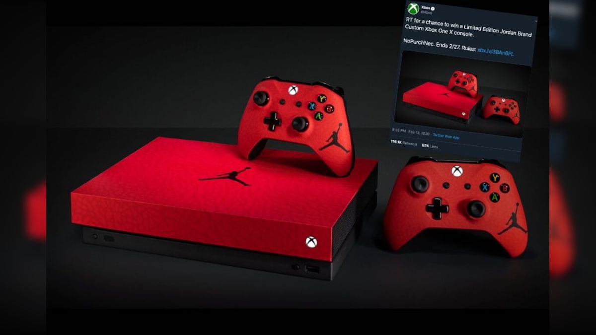Nike x Microsoft Have Just One Special Jordan-branded Xbox One X For ...