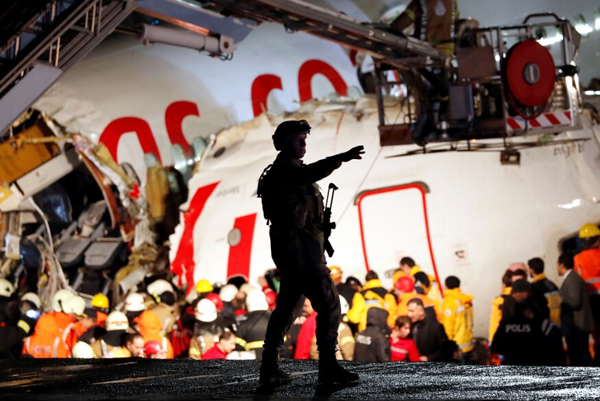 PICS: Plane Crashes After Landing at Istanbul Airport in Turkey - News18