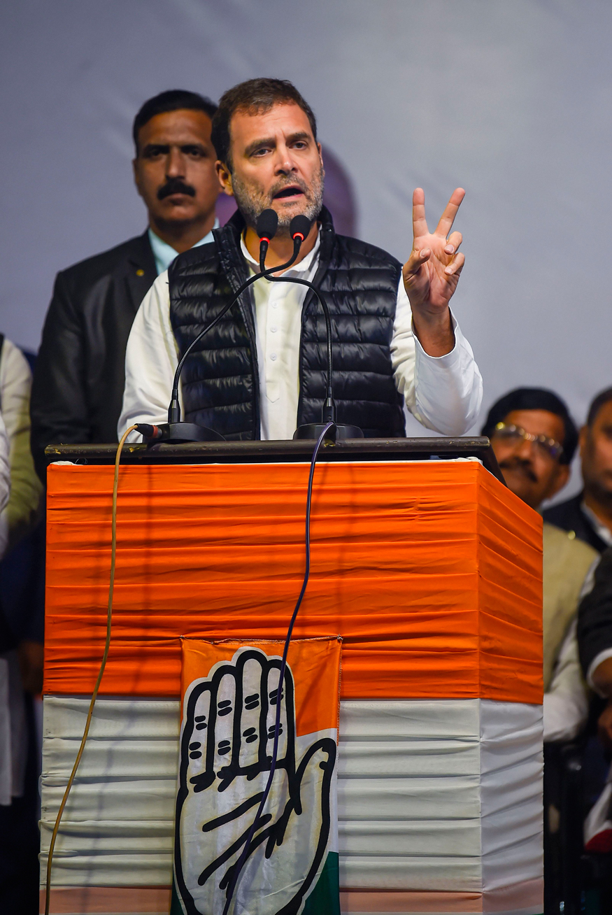 Priyanka Vadra, Rahul Gandhi Hold Election Rally in Delhi - Photos ...