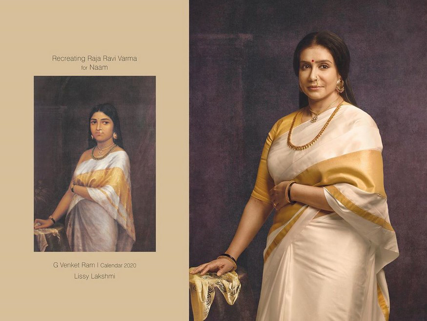 Celebrity Photographer Recreates Ravi Varma Paintings With Celebs - News18