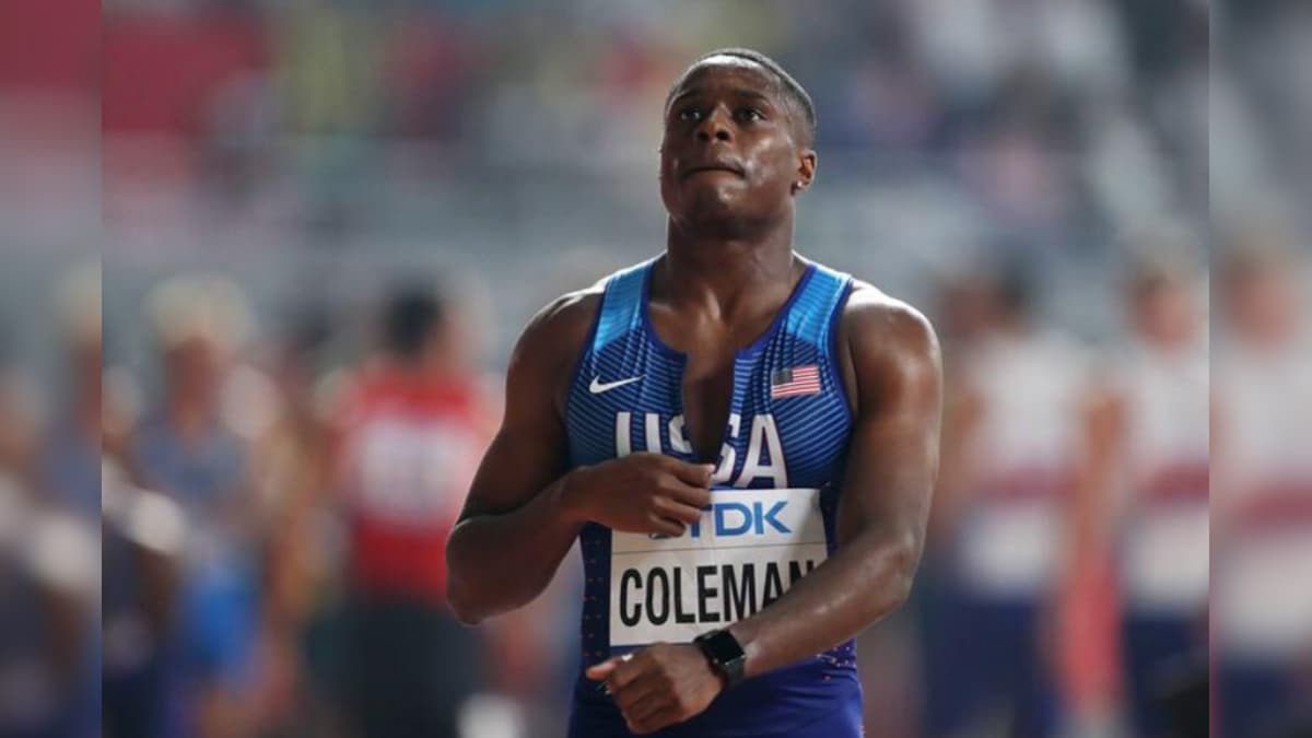 US Speedster Christian Coleman Wins 60m Heat in 6.48secs - News18
